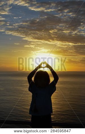 Young Girl Front Sun Image & Photo (Free Trial) | Bigstock