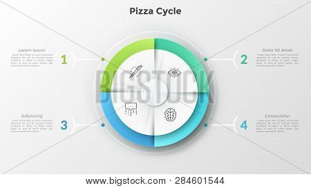 Circular Pie Chart Vector & Photo (Free Trial) | Bigstock