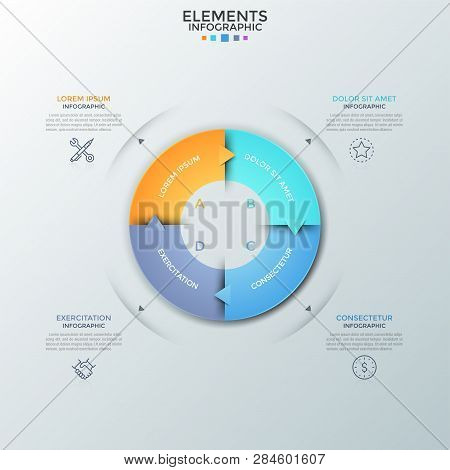 Annular Chart Divided Vector & Photo (Free Trial) | Bigstock