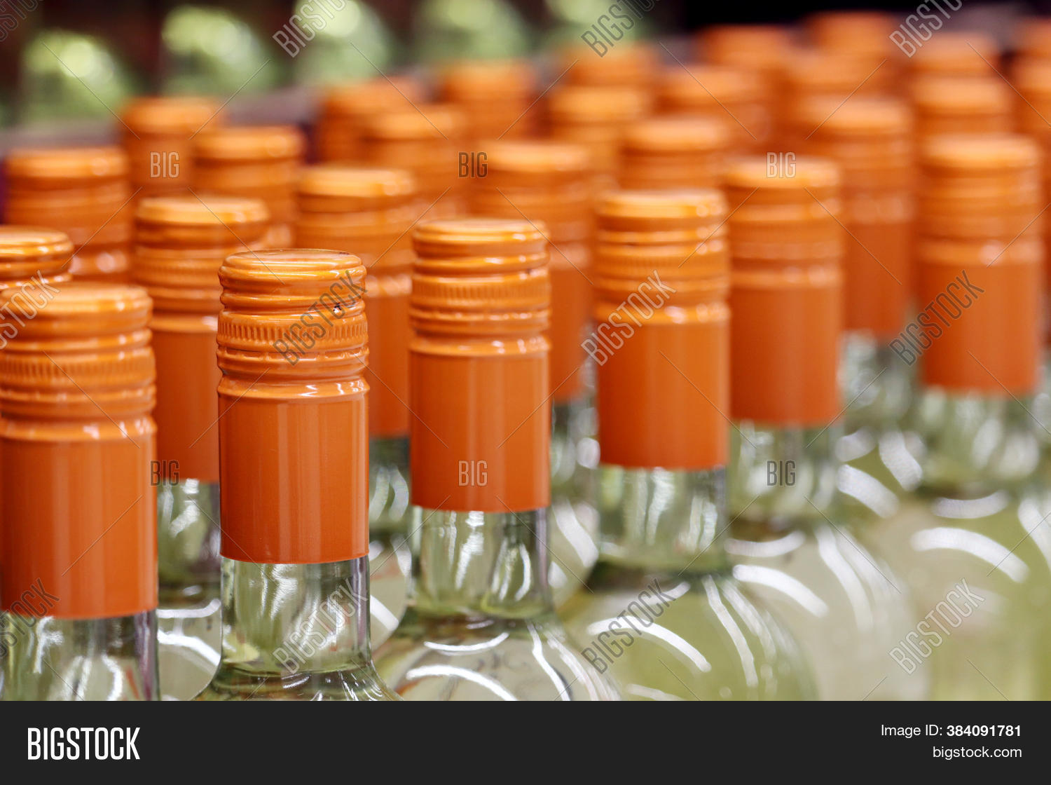 Wine Bottles Row, Image & Photo (Free Trial) | Bigstock