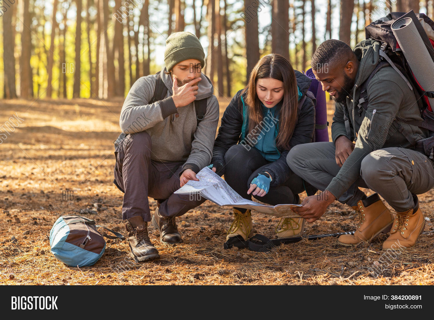 Lost Backpackers Image & Photo (Free Trial) | Bigstock