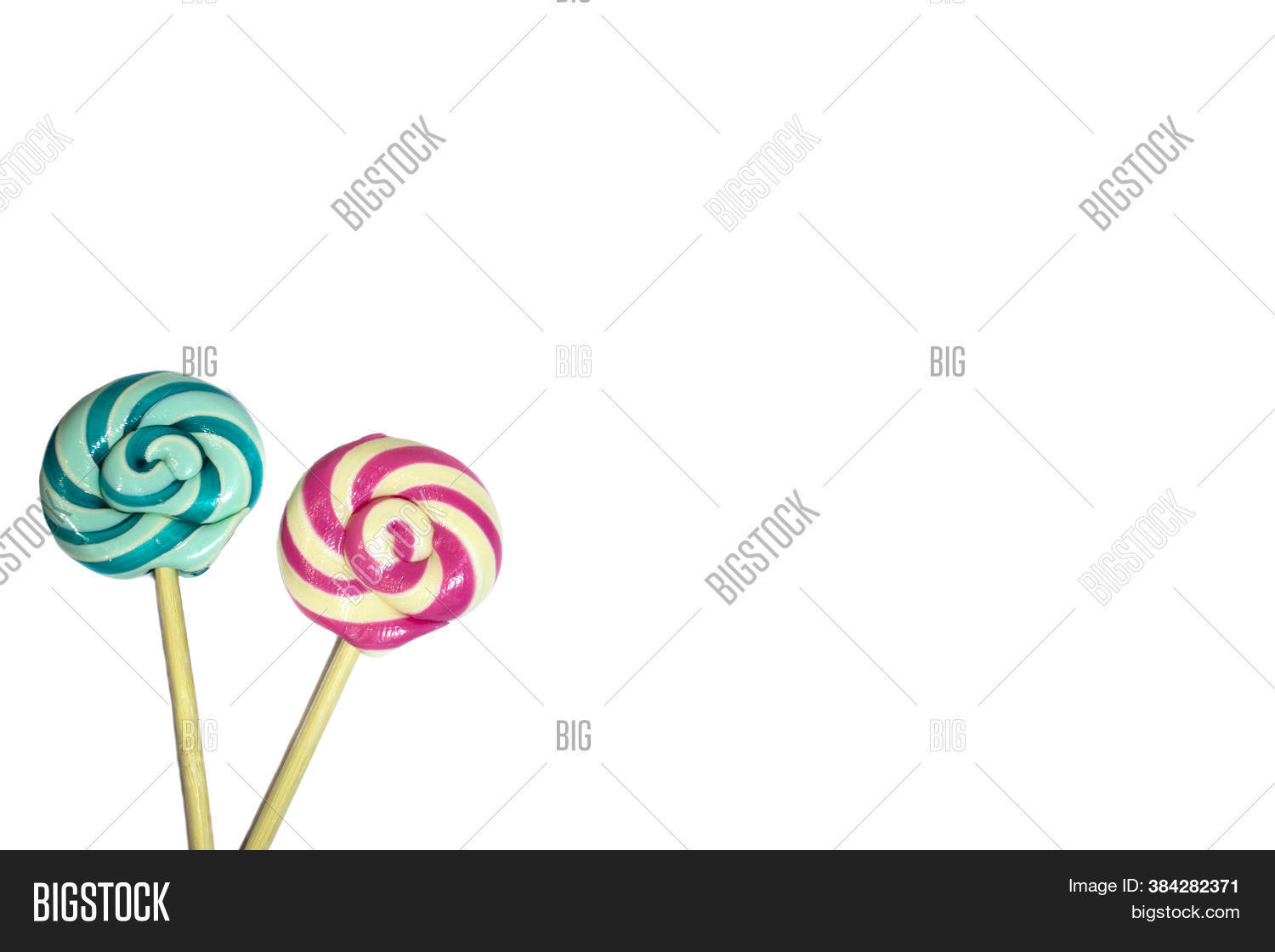 Two Sweet Lollipops Image & Photo (Free Trial) | Bigstock