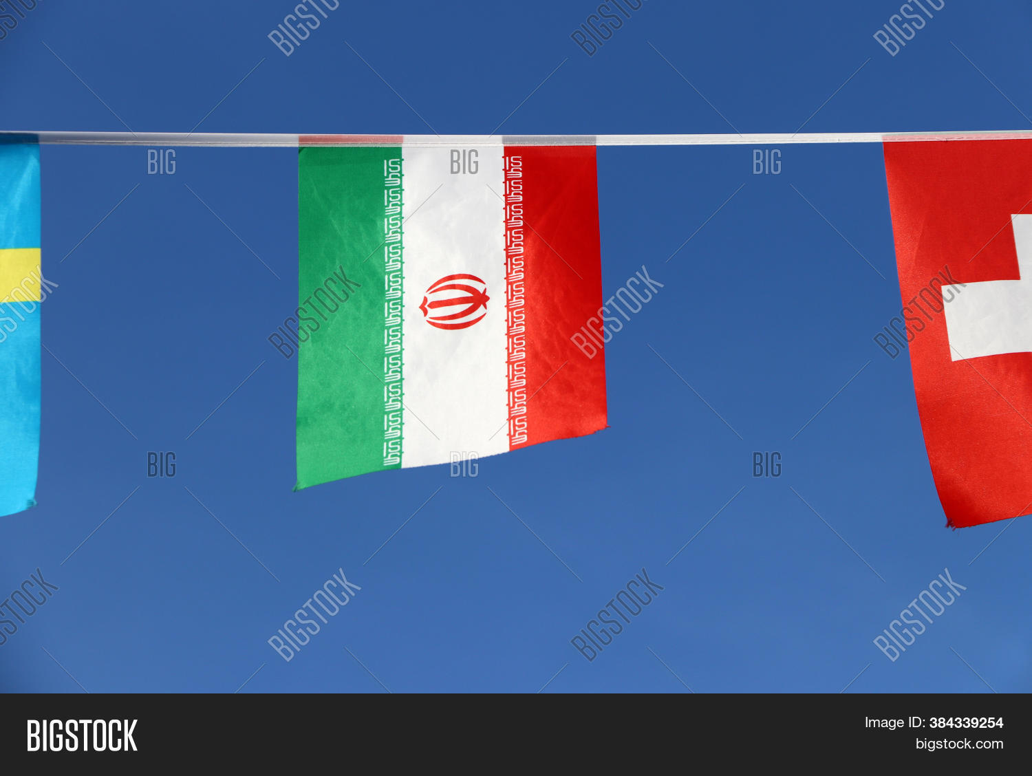 Mini Fabric Rail Flag Image & Photo (Free Trial) | Bigstock