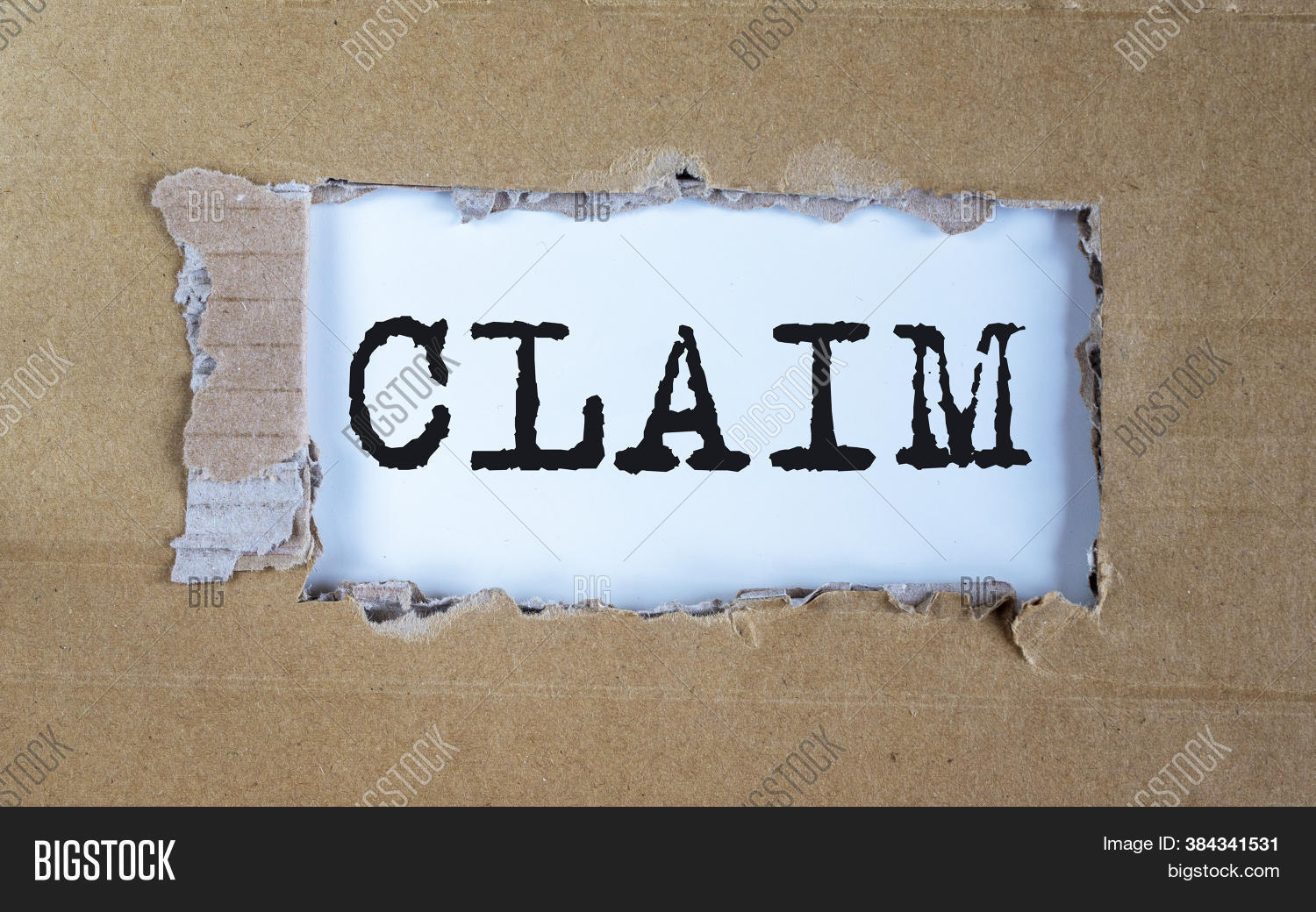 Claim Word On Paper, Image & Photo (Free Trial) | Bigstock