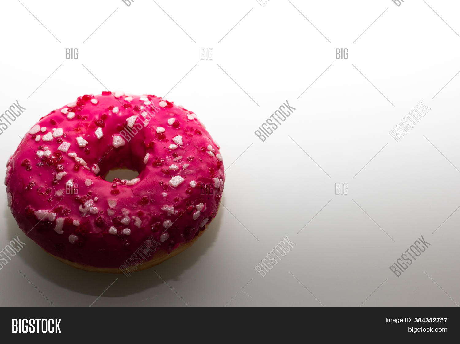 Pink Doughnut Image & Photo (Free Trial) | Bigstock