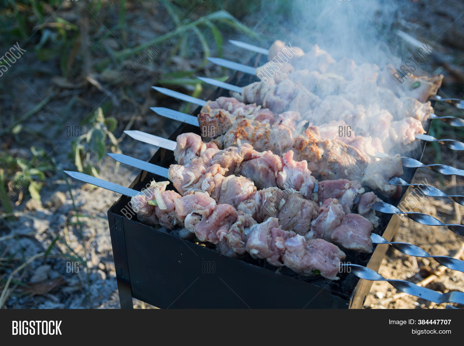 Closeup Photo Kebab, Image & Photo (Free Trial) | Bigstock