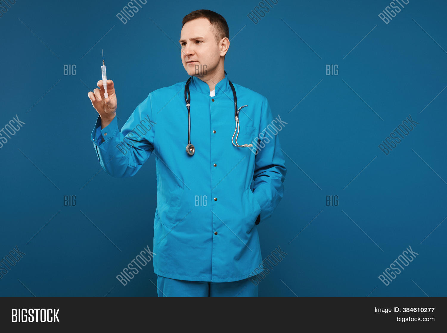Adult Doctor Blue Image & Photo (Free Trial) | Bigstock