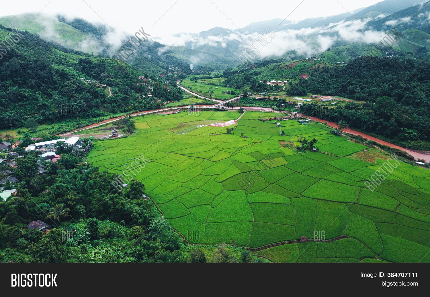 Village Surrounded By Image & Photo (Free Trial) | Bigstock