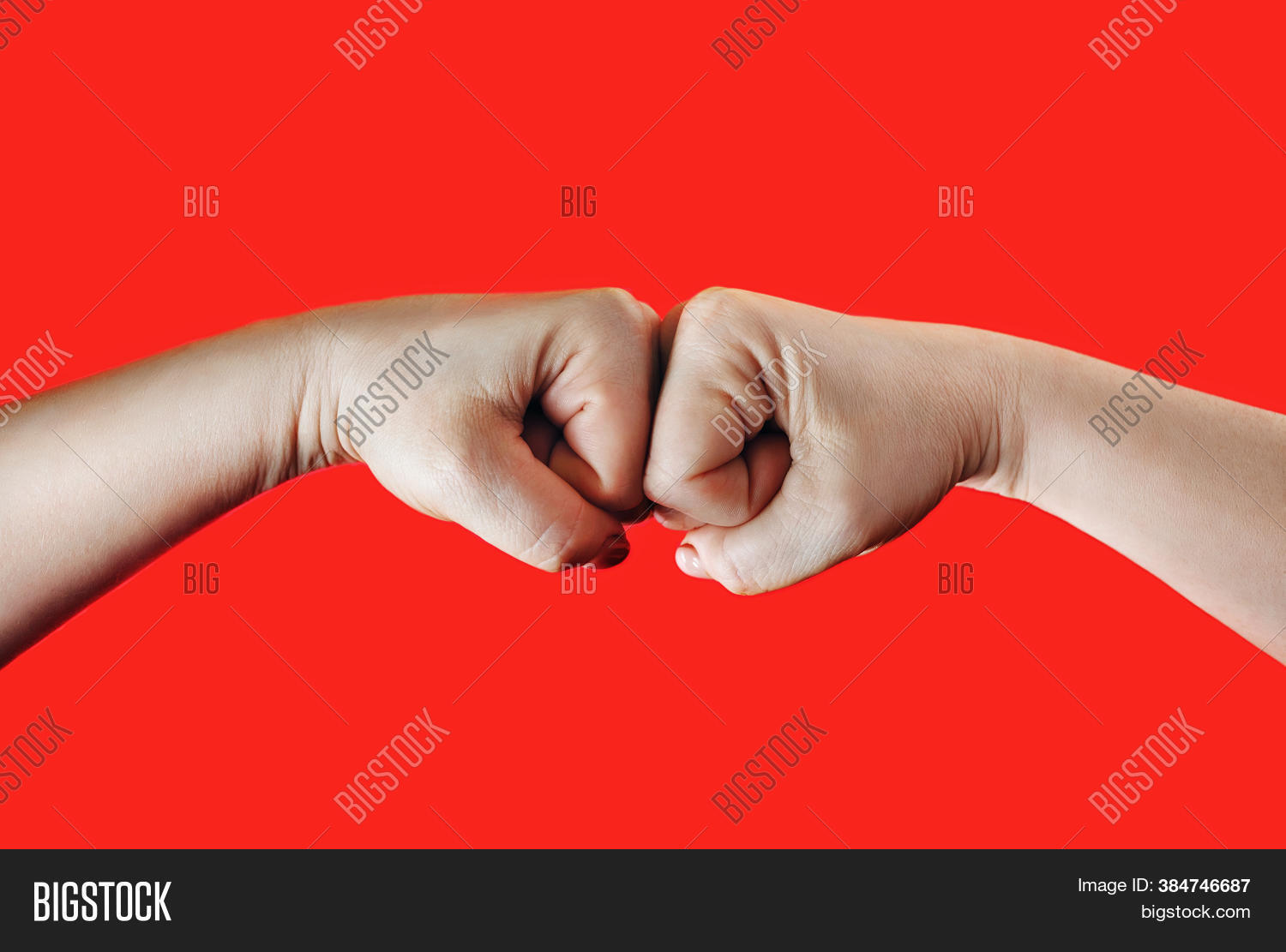 Two Female Fists Image & Photo (Free Trial) | Bigstock
