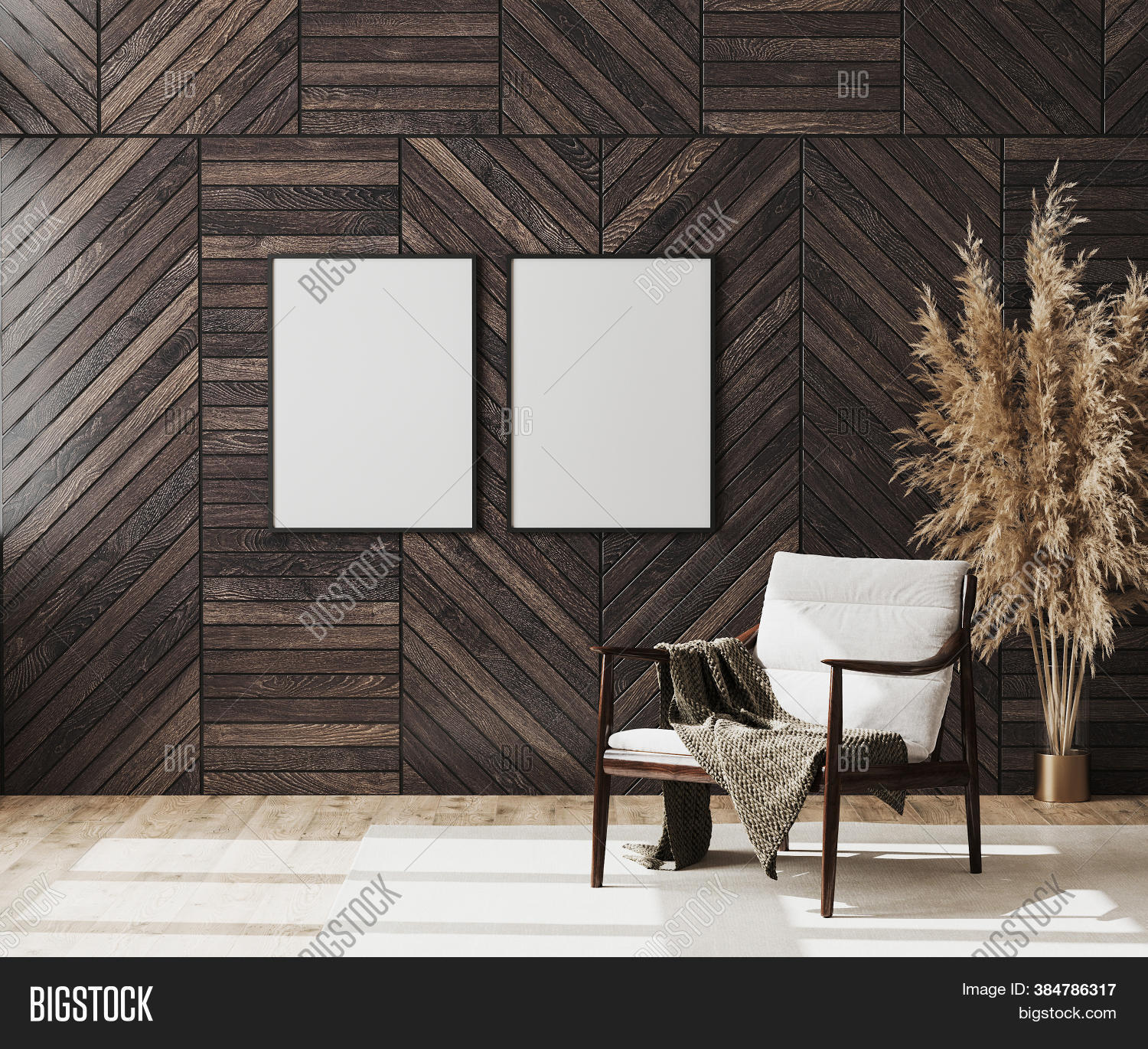 Blank Poster Frames Image & Photo (Free Trial) | Bigstock