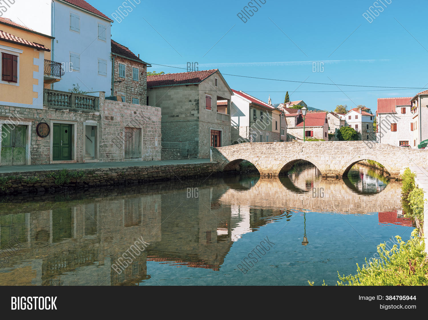 Bridge Over Channel Image & Photo (Free Trial) | Bigstock
