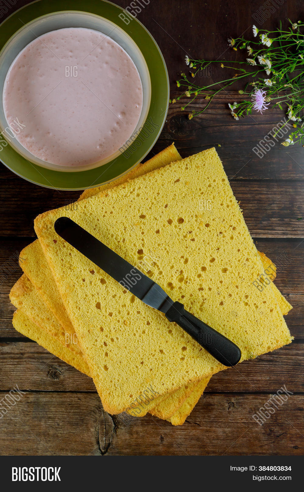 Sponge Layer Cake Image & Photo (Free Trial) | Bigstock