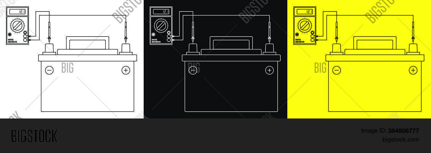 Car Battery, Vector & Photo (Free Trial) | Bigstock