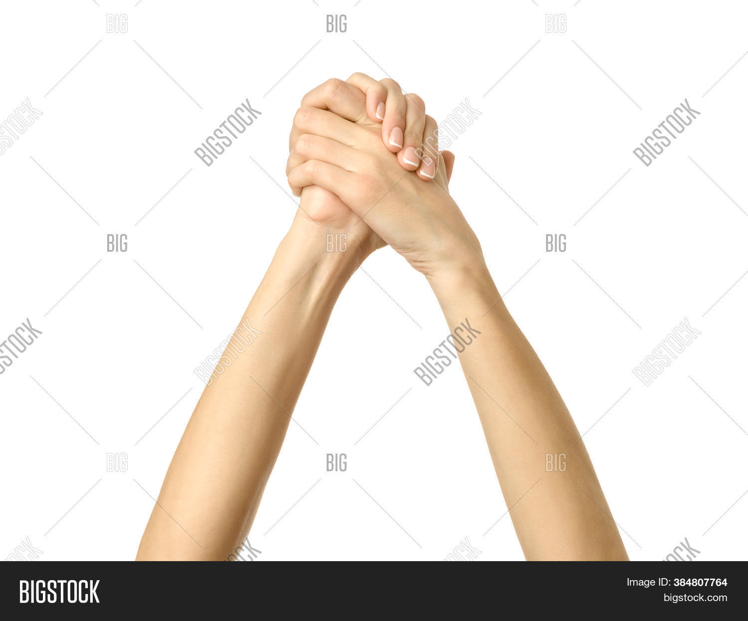 Clasped Hands. Woman Image & Photo (Free Trial) | Bigstock