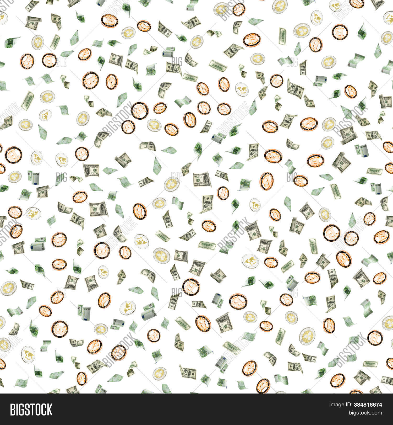 Money Stack Seamless Image & Photo (Free Trial) | Bigstock