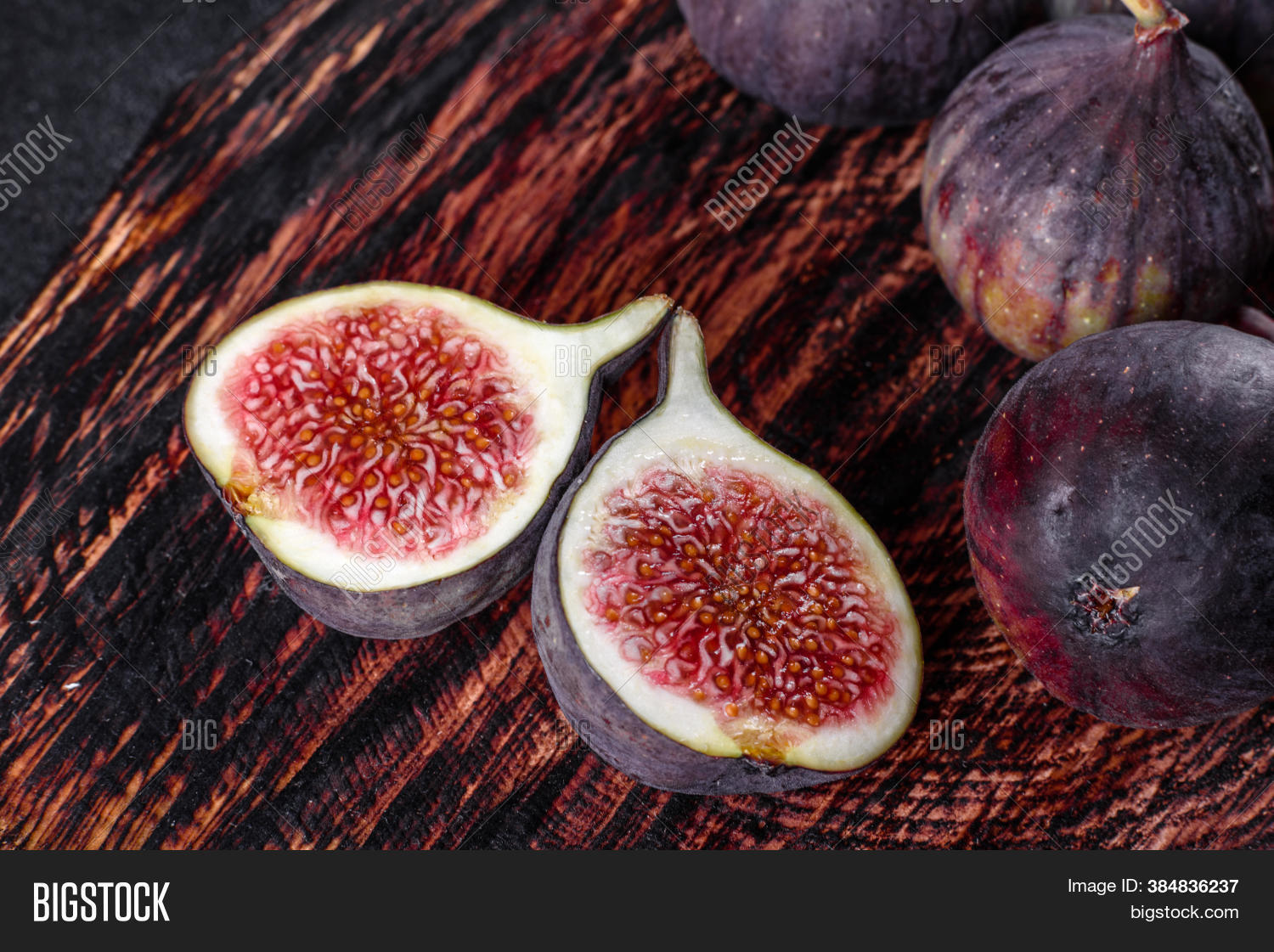 Fresh Ripe Figs On Image & Photo (Free Trial) | Bigstock