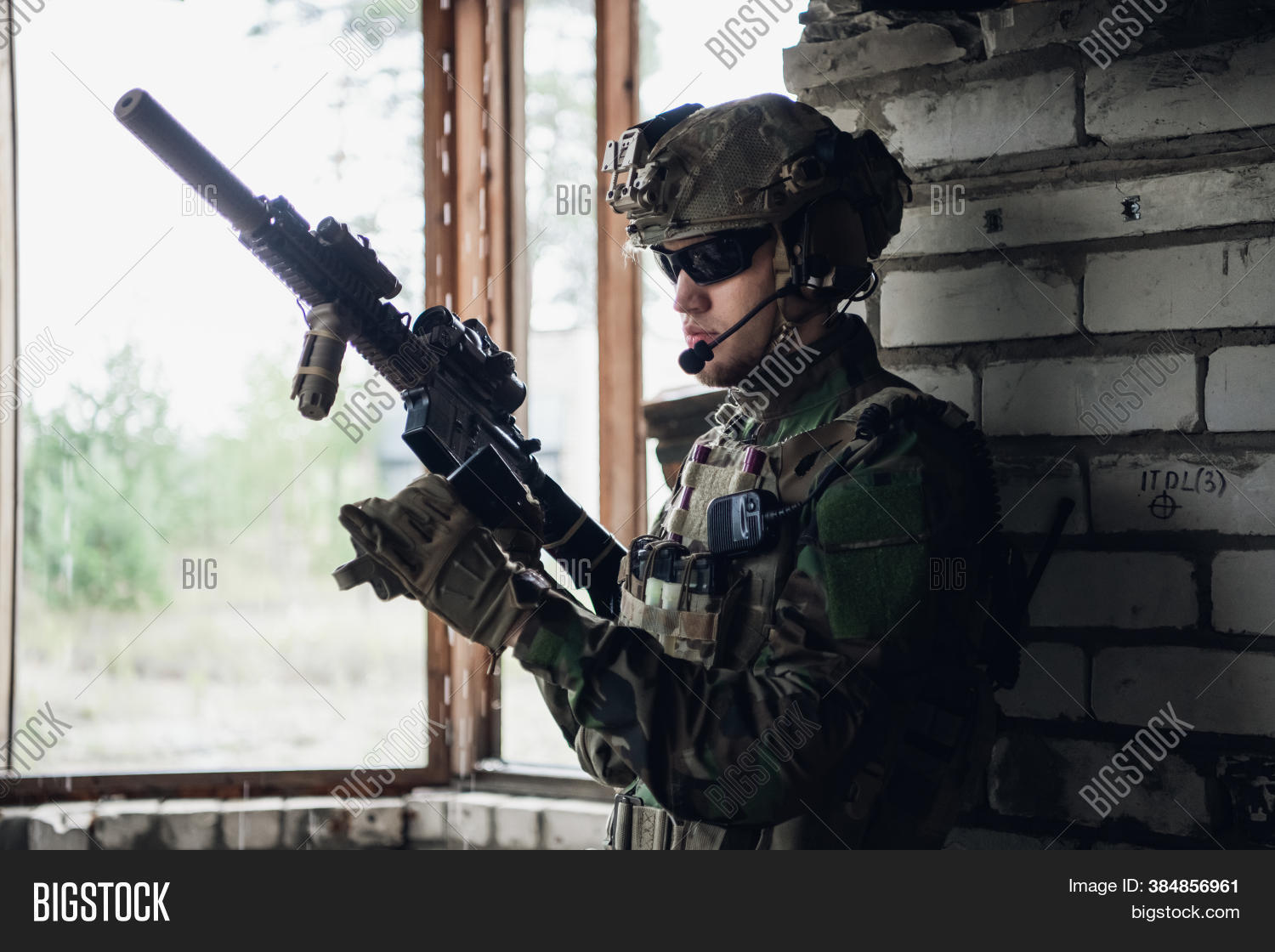 Brutal Military Man Image & Photo (Free Trial) | Bigstock