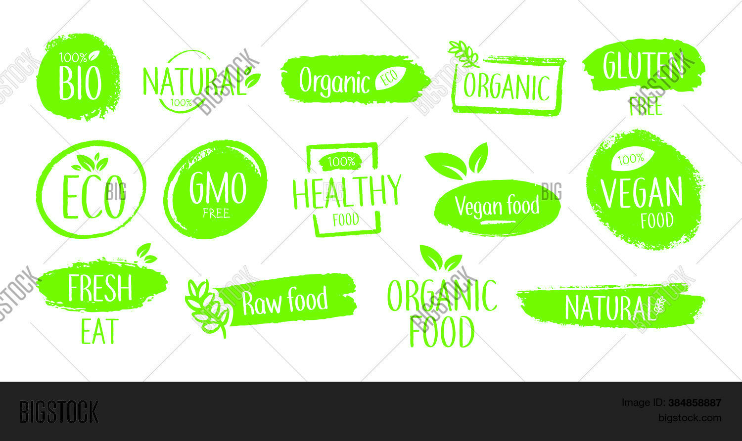 Bio Product Emblems Vector & Photo (Free Trial) | Bigstock