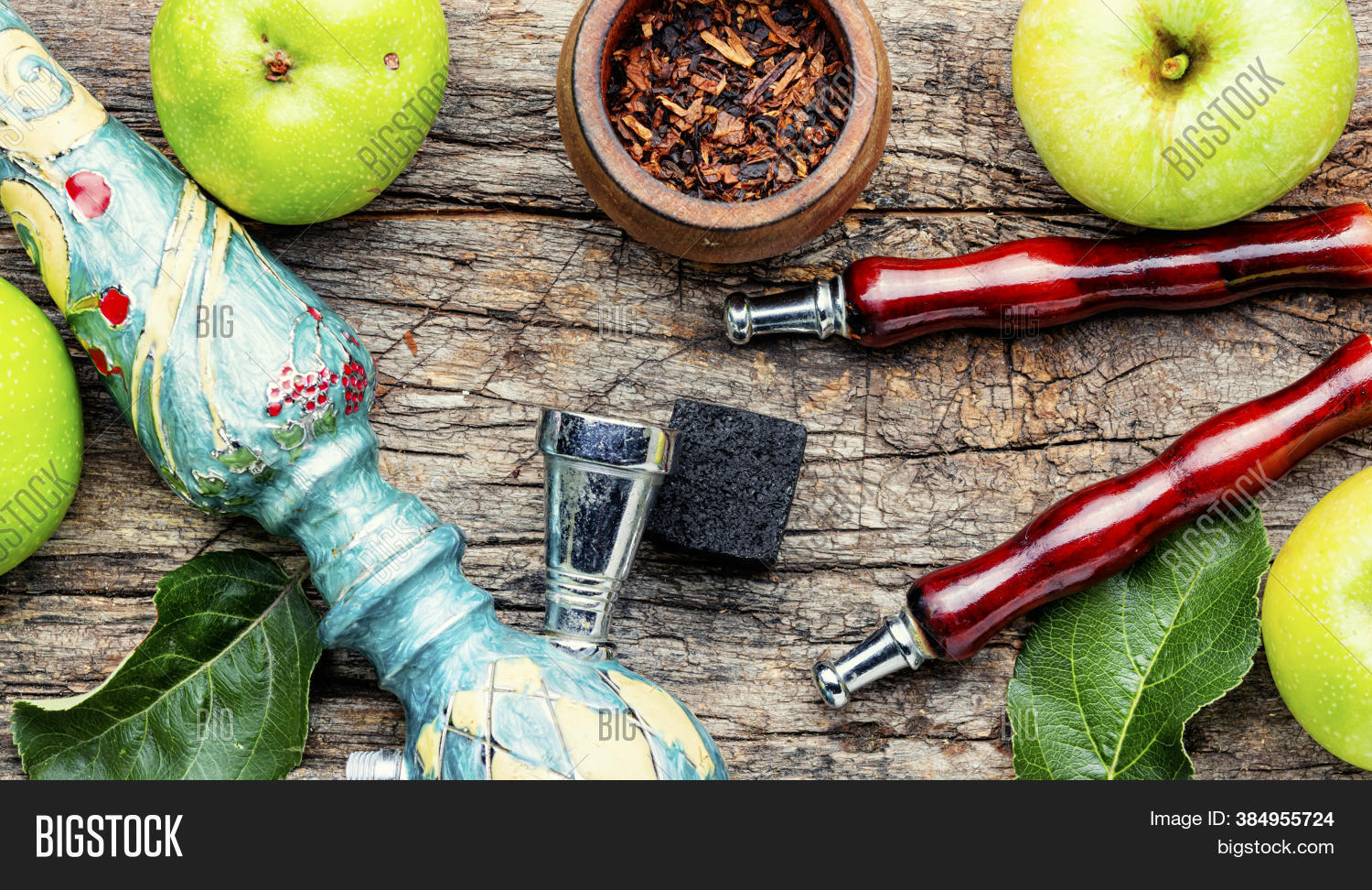 Smoking Shisha On Image & Photo (Free Trial) | Bigstock