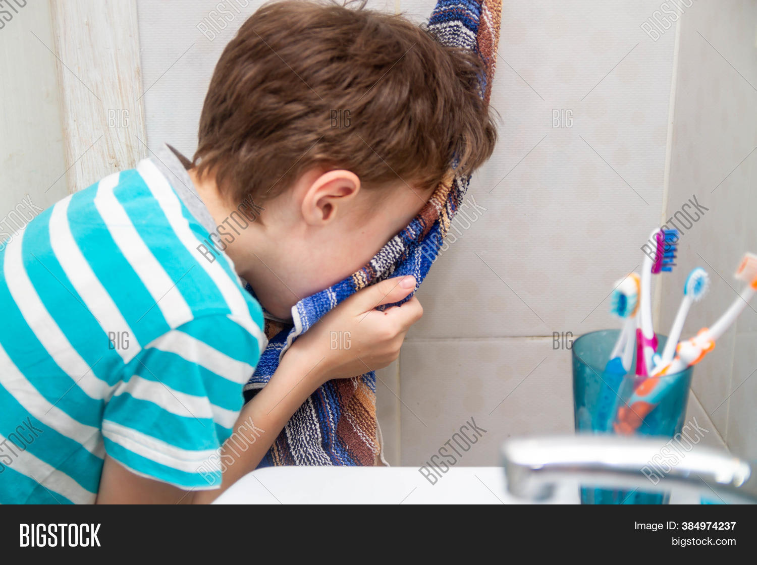 Teenage Boy Washed His Image & Photo (Free Trial) | Bigstock