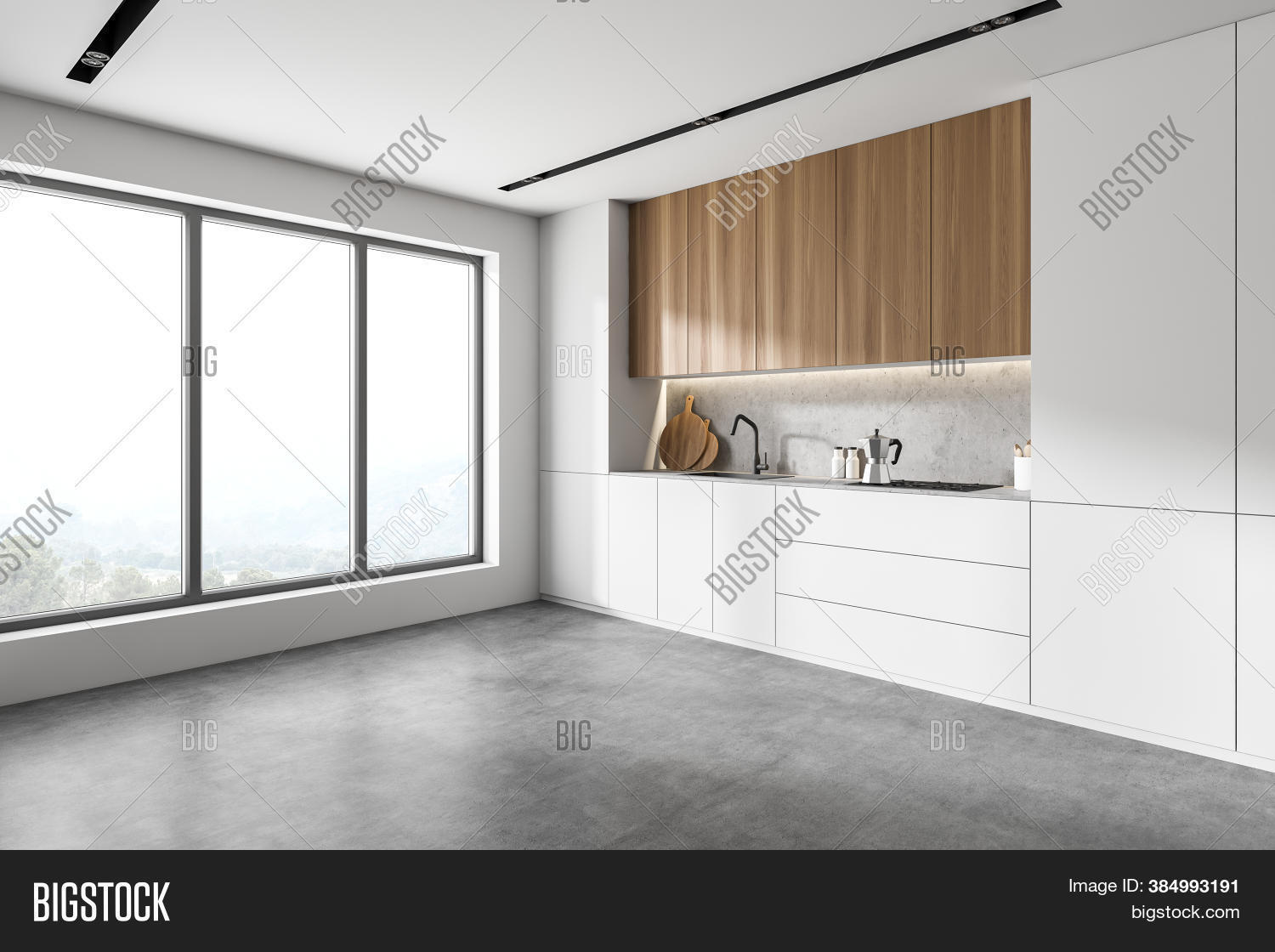 Corner Modern Kitchen Image & Photo (Free Trial) | Bigstock