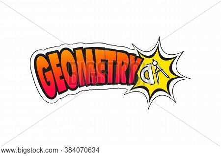 Logo Geometry School Vector & Photo (Free Trial) | Bigstock
