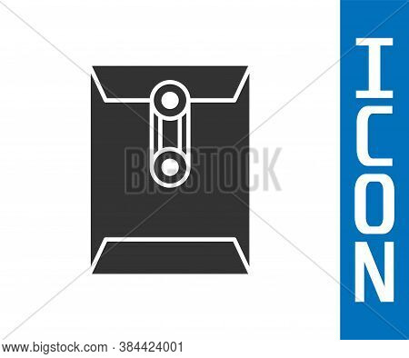 Grey Envelope Icon Vector & Photo (Free Trial) | Bigstock