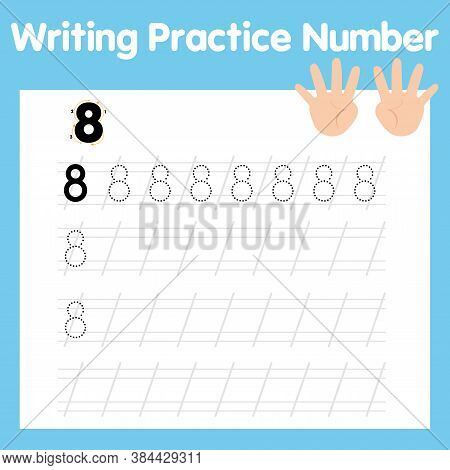 Practice Writing Vector & Photo (Free Trial) | Bigstock