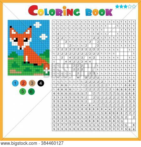 Fox. Color By Numbers Vector & Photo (Free Trial) | Bigstock