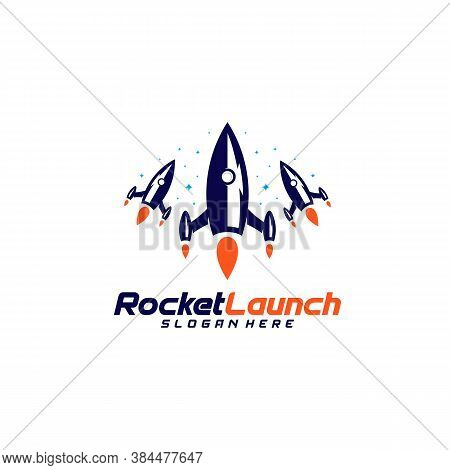 Rocket Launch Logo Vector & Photo (Free Trial) | Bigstock