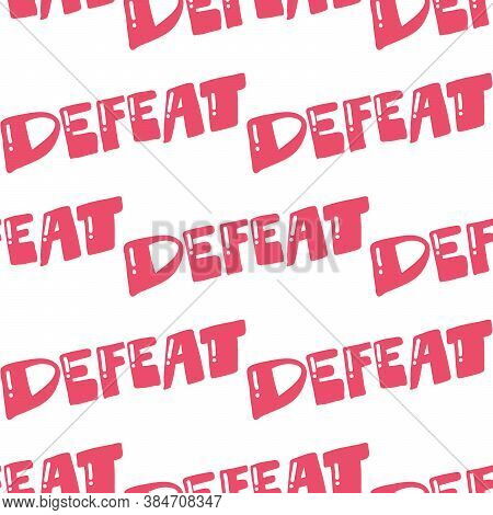 Defeat. Trendy Vector & Photo (Free Trial) | Bigstock