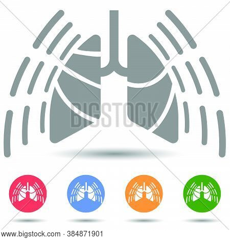 Lung Pneumonia Sick Vector & Photo (Free Trial) | Bigstock