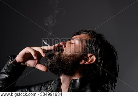Handsome Man Smoke Image & Photo (Free Trial) | Bigstock