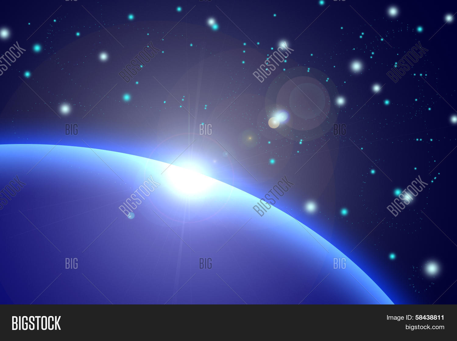 Earth - Sunrise Rays Image & Photo (Free Trial) | Bigstock