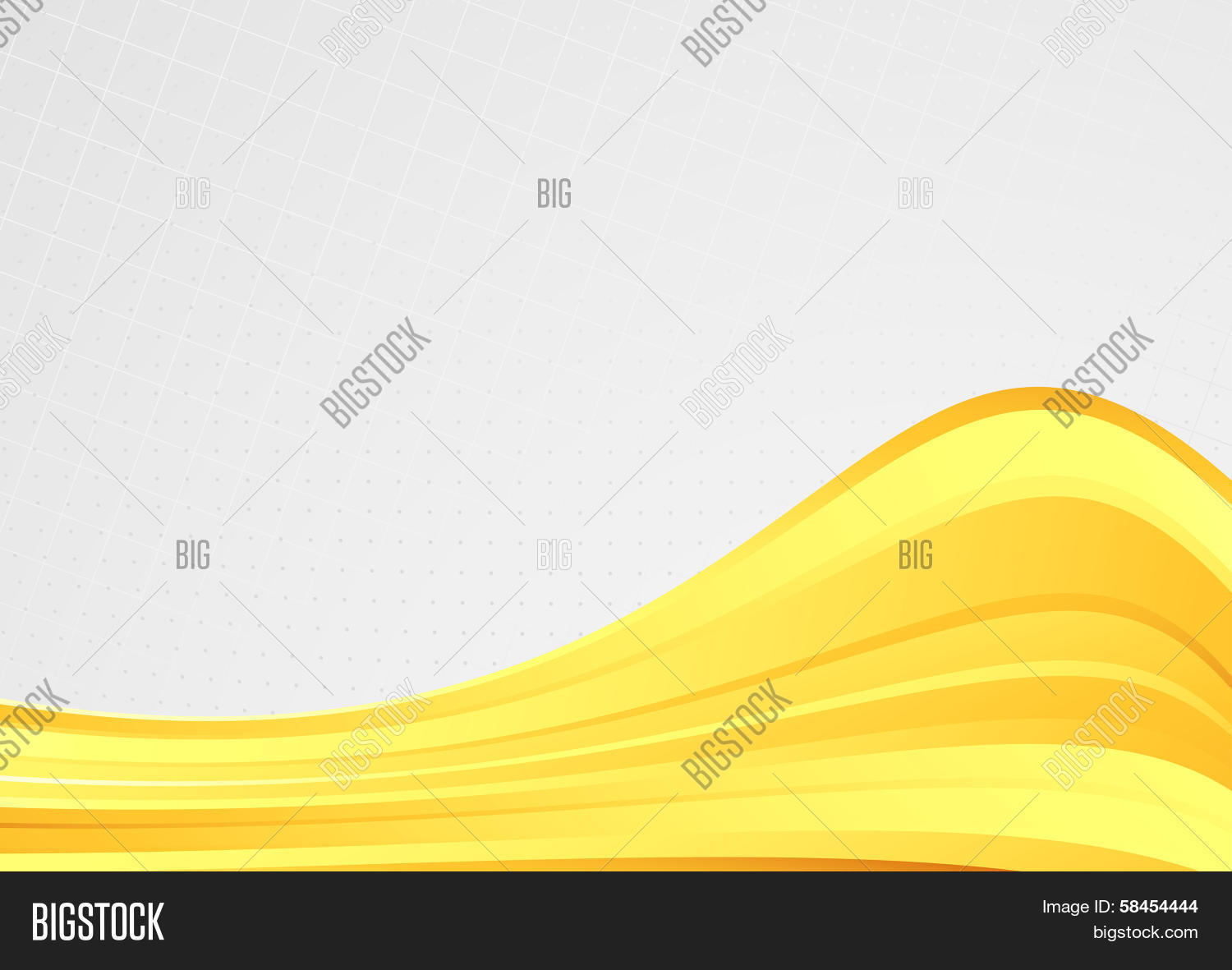 Golden Wave Abstract Vector & Photo (Free Trial) | Bigstock