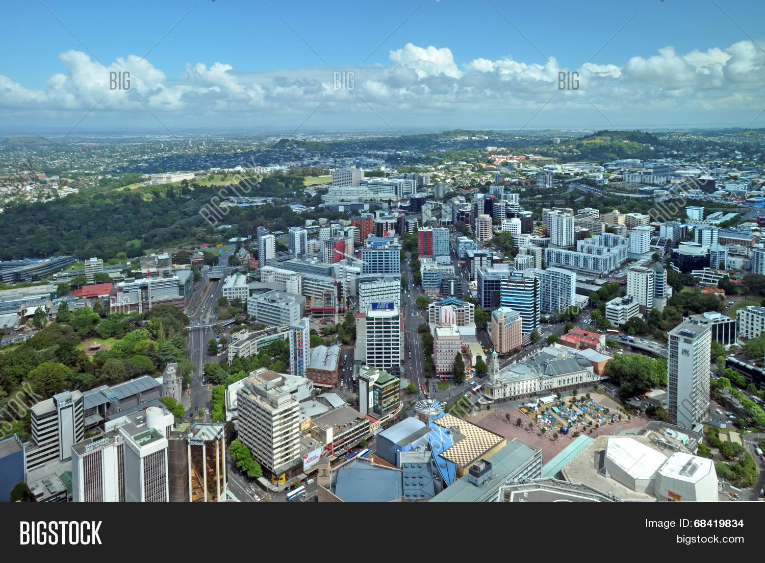 Auckland Aerial View Image & Photo (Free Trial) | Bigstock