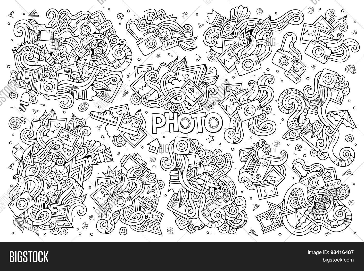 Photo Doodles Hand Vector & Photo (Free Trial) | Bigstock