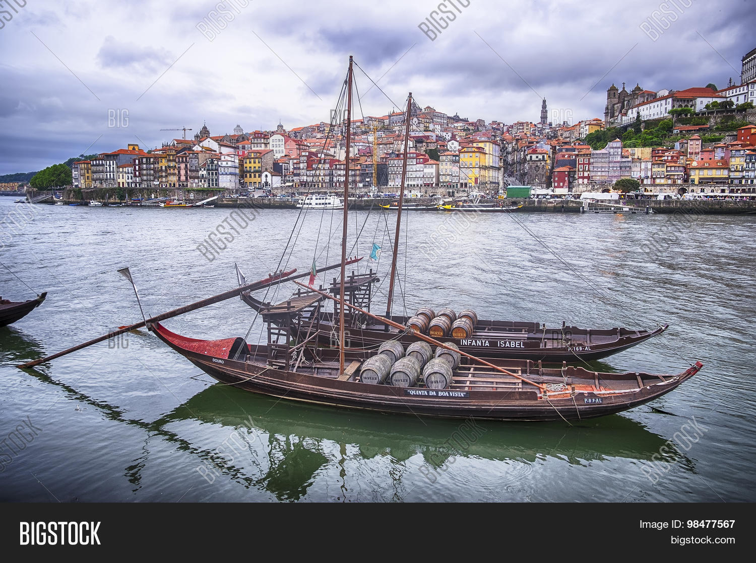 Two Boats On Douro Image & Photo (Free Trial) | Bigstock