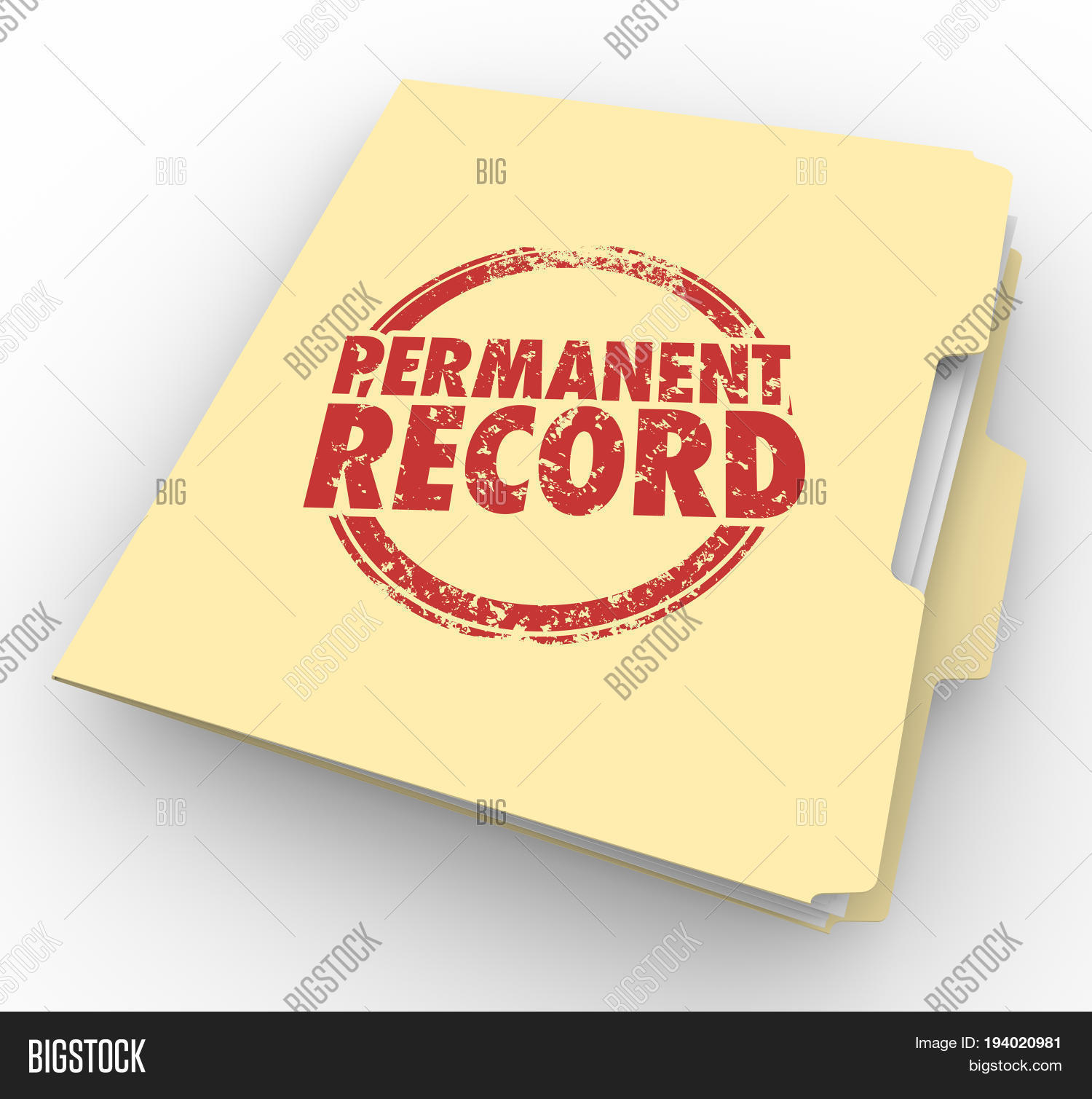 Permanent Record File Image & Photo (Free Trial) | Bigstock