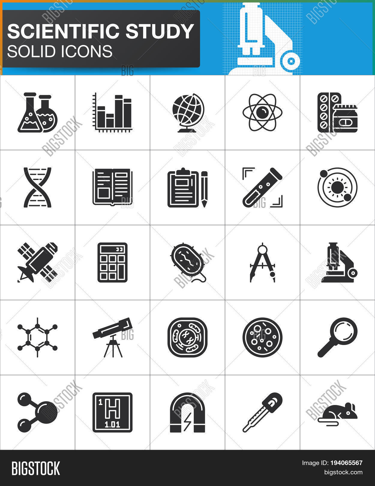 Scientific Study Vector & Photo (Free Trial) | Bigstock