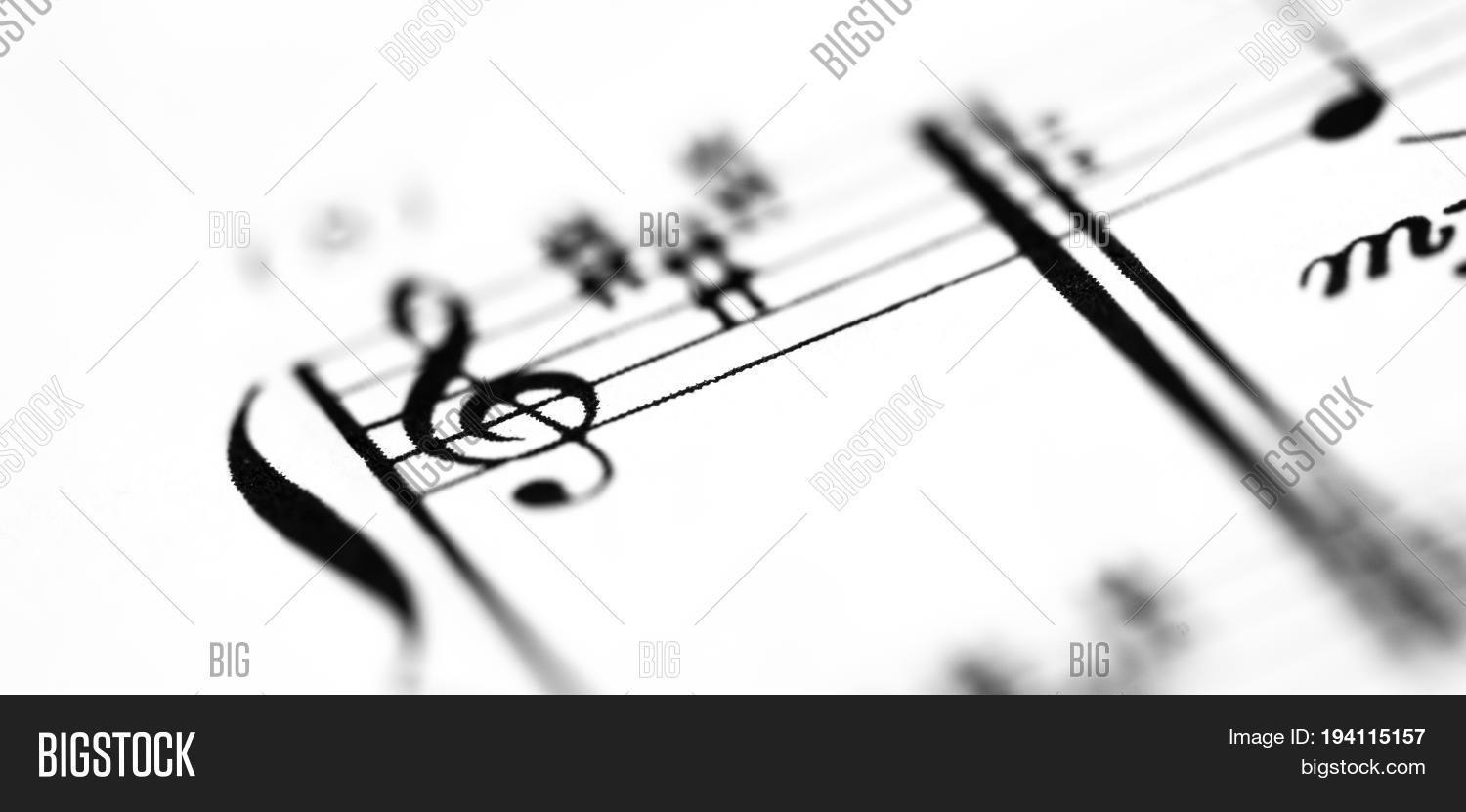 Music Score Sheet Image & Photo (Free Trial) | Bigstock