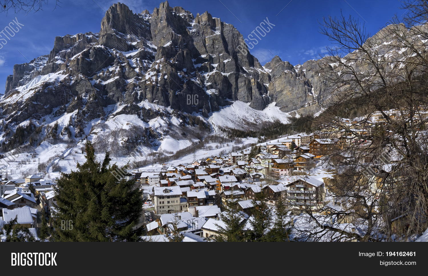 Aerial View Leuk Image & Photo (Free Trial) | Bigstock