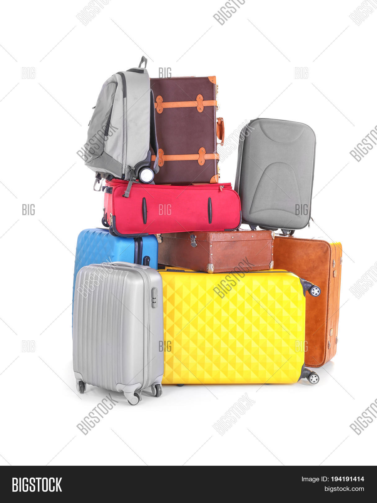 Pile Different Heavy Image & Photo (Free Trial) | Bigstock