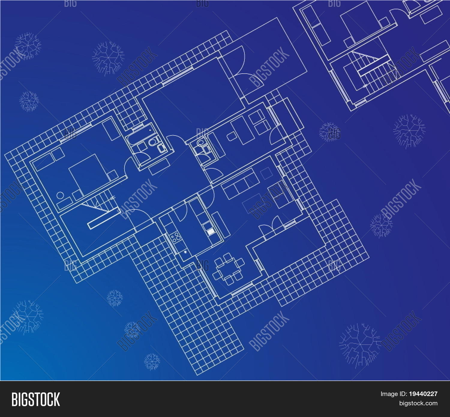 Part Blueprint Plan Vector & Photo (Free Trial) | Bigstock