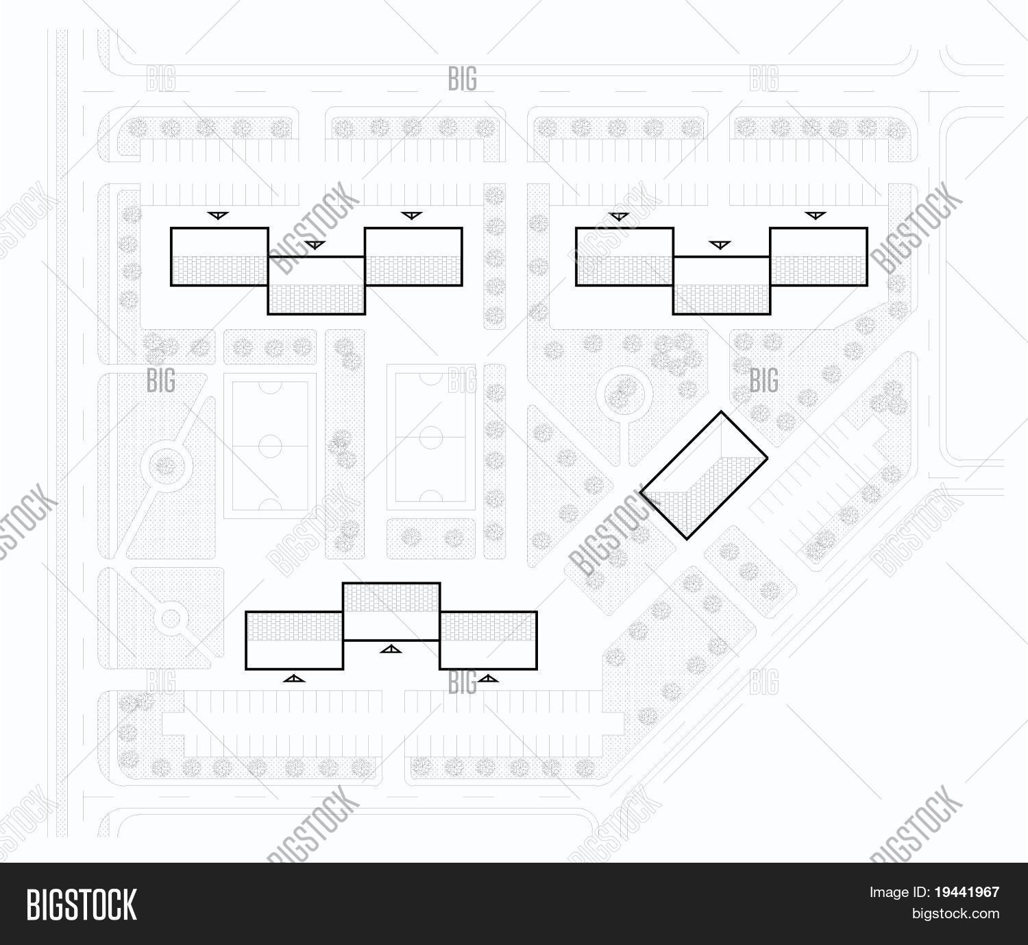Architectural Plan Vector & Photo (Free Trial) | Bigstock