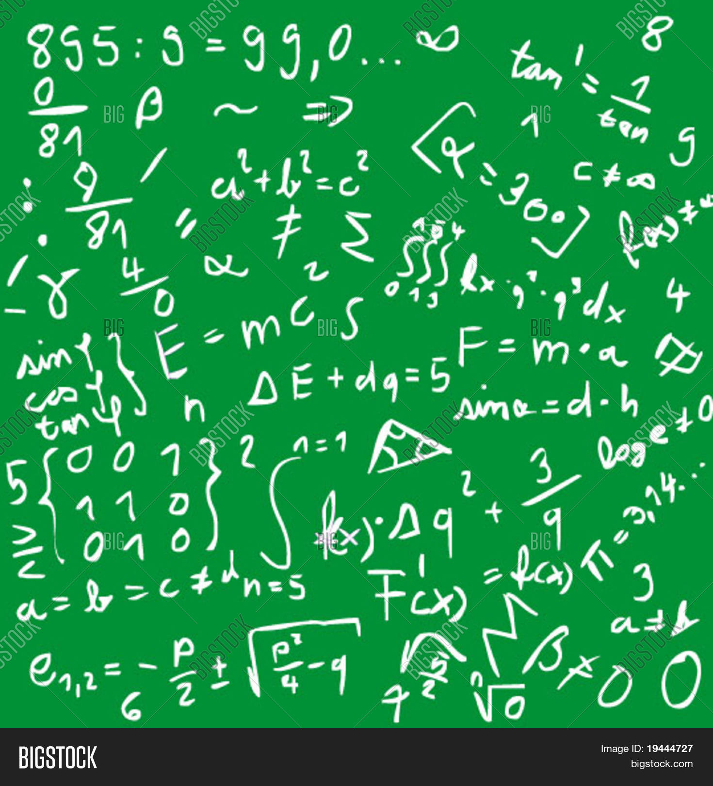 Math Formular Vector Vector & Photo (Free Trial) | Bigstock