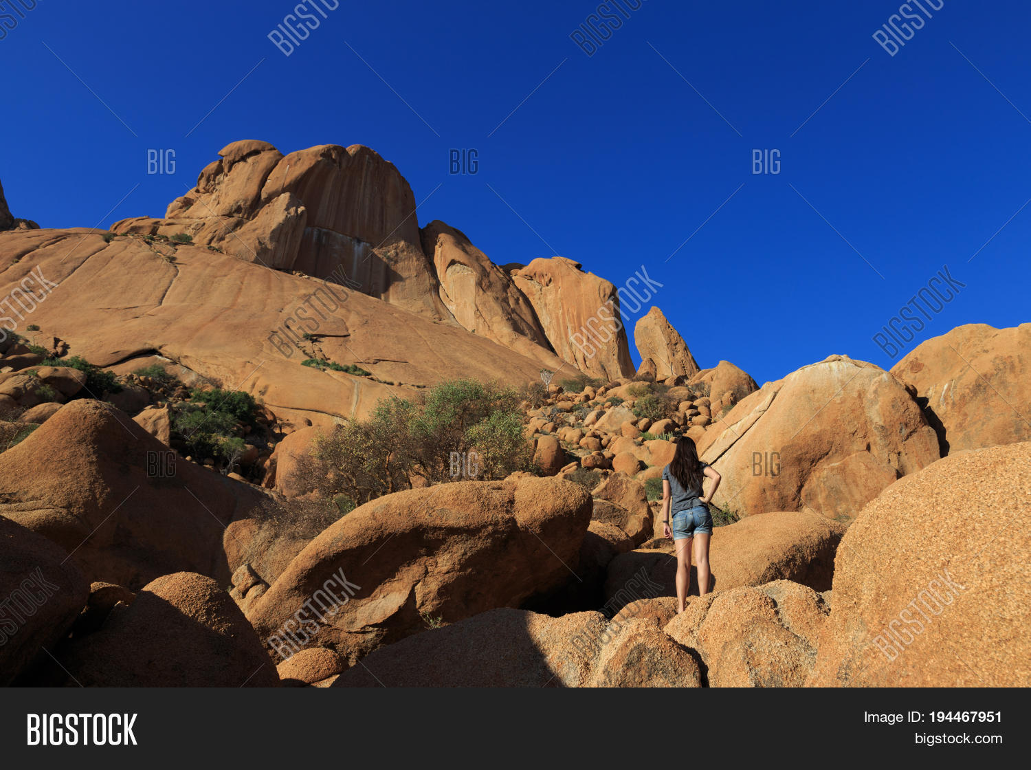Girl Spitzkoppe Aka Image & Photo (Free Trial) | Bigstock