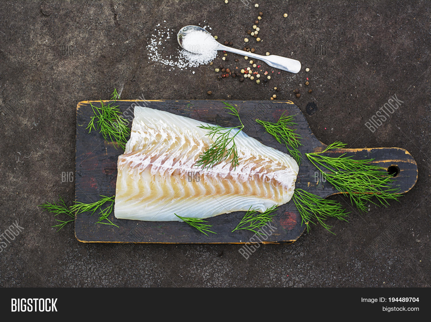 Raw Cod Before Cooking Image & Photo (Free Trial) | Bigstock