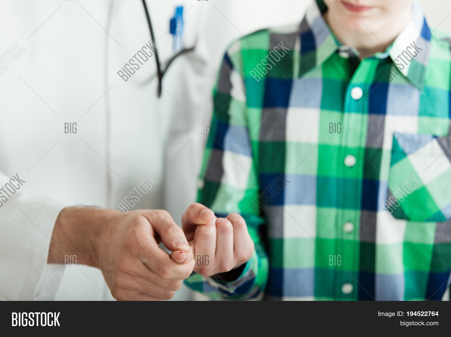Doctor Pricking Finger Image & Photo (Free Trial) | Bigstock