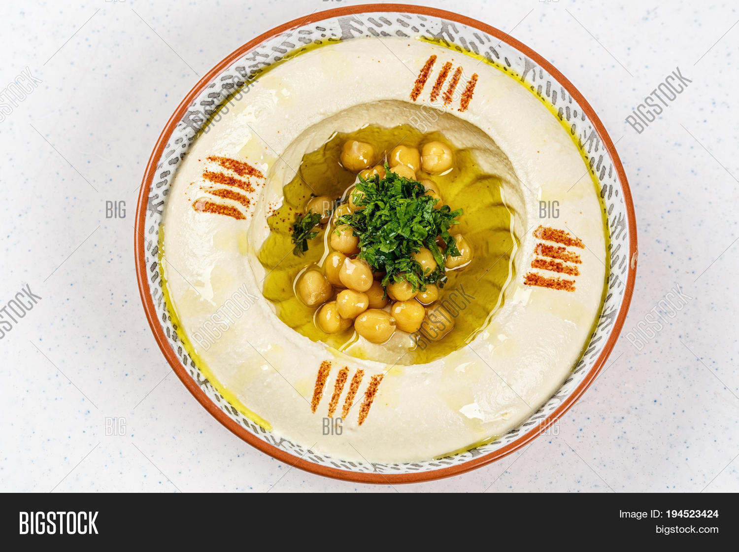 Arabic Food Hummus Image & Photo (Free Trial) | Bigstock